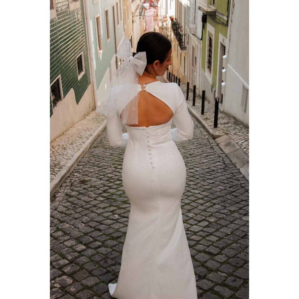 60cm Veil Pearl Veil bride slayer wedding TULLE/Bridal slayer Veil ...