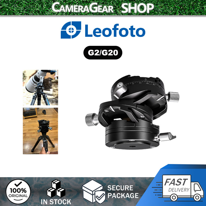 Leofoto G2/G20 Tripod Geared 3 In 1 Panoramic Head | Shopee Malaysia