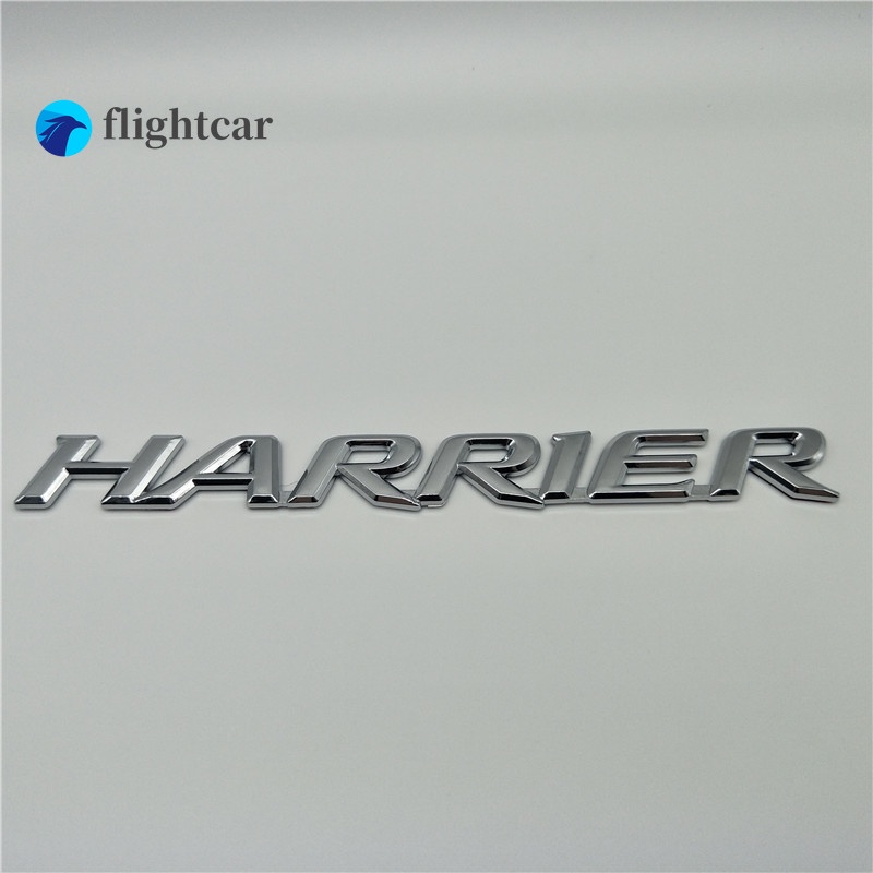 flightcar For Harrier Chrome Emblem Tail Gate Logo Nameplate | Shopee ...