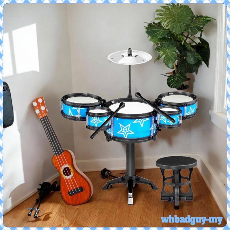 [WhbadguyMY] Simulation Drum Sets Jazz Drum Musical Toys for Children ...