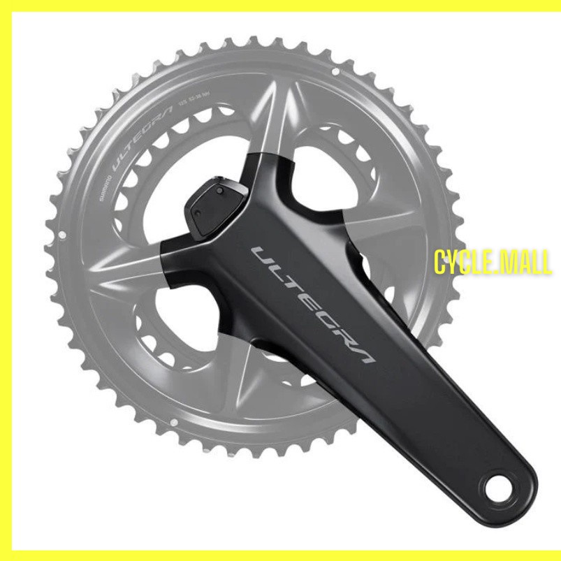 CRANKARM ONLY SHIMANO ULTEGRA FC-R8100-P Dual Side Power Meter Crankset ...