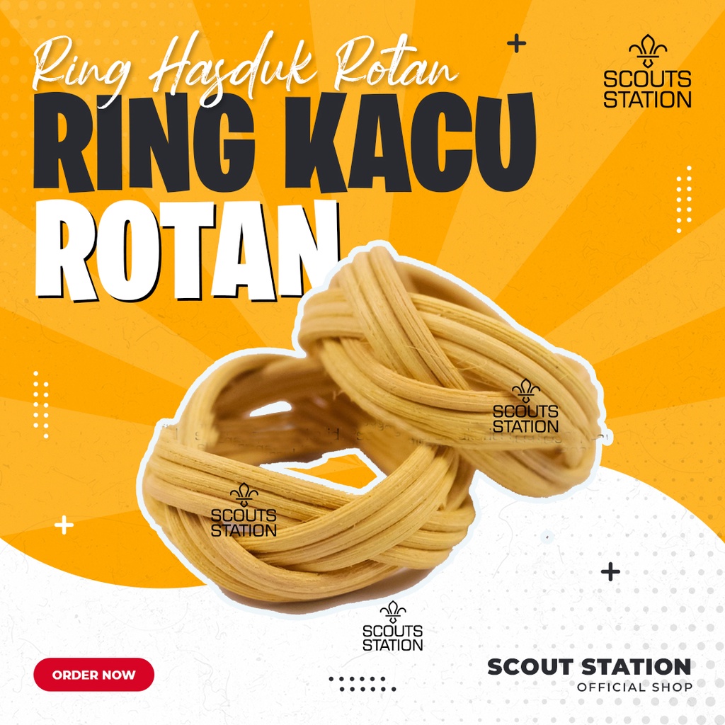 Rattan Hasduk Ring / Rattan Hasduk Ring / Rattan Ring / Rattan Kacu ...