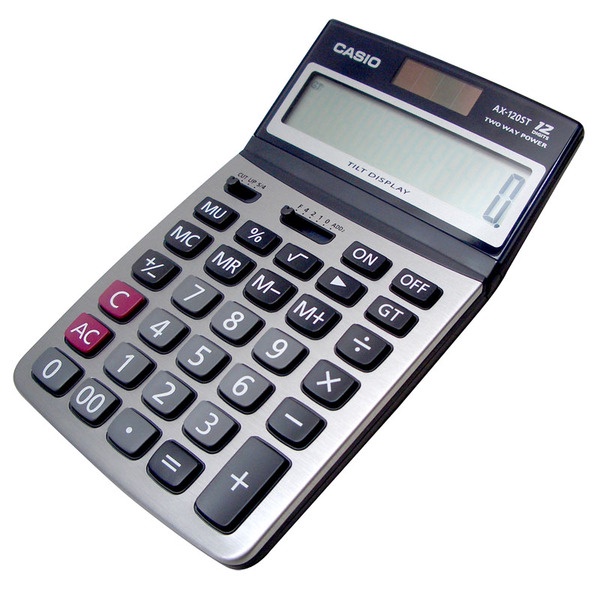 Casio AX-120ST Electronic Calculator | Shopee Malaysia