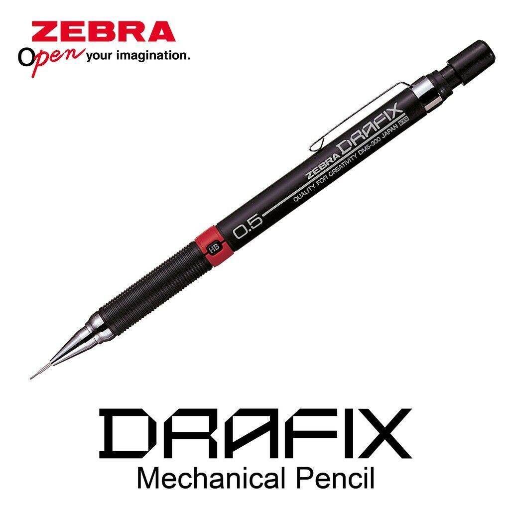 Zebra Drafix Mechanical Pencil (0.3/0.5/0.7/0.9mm) | Shopee Malaysia