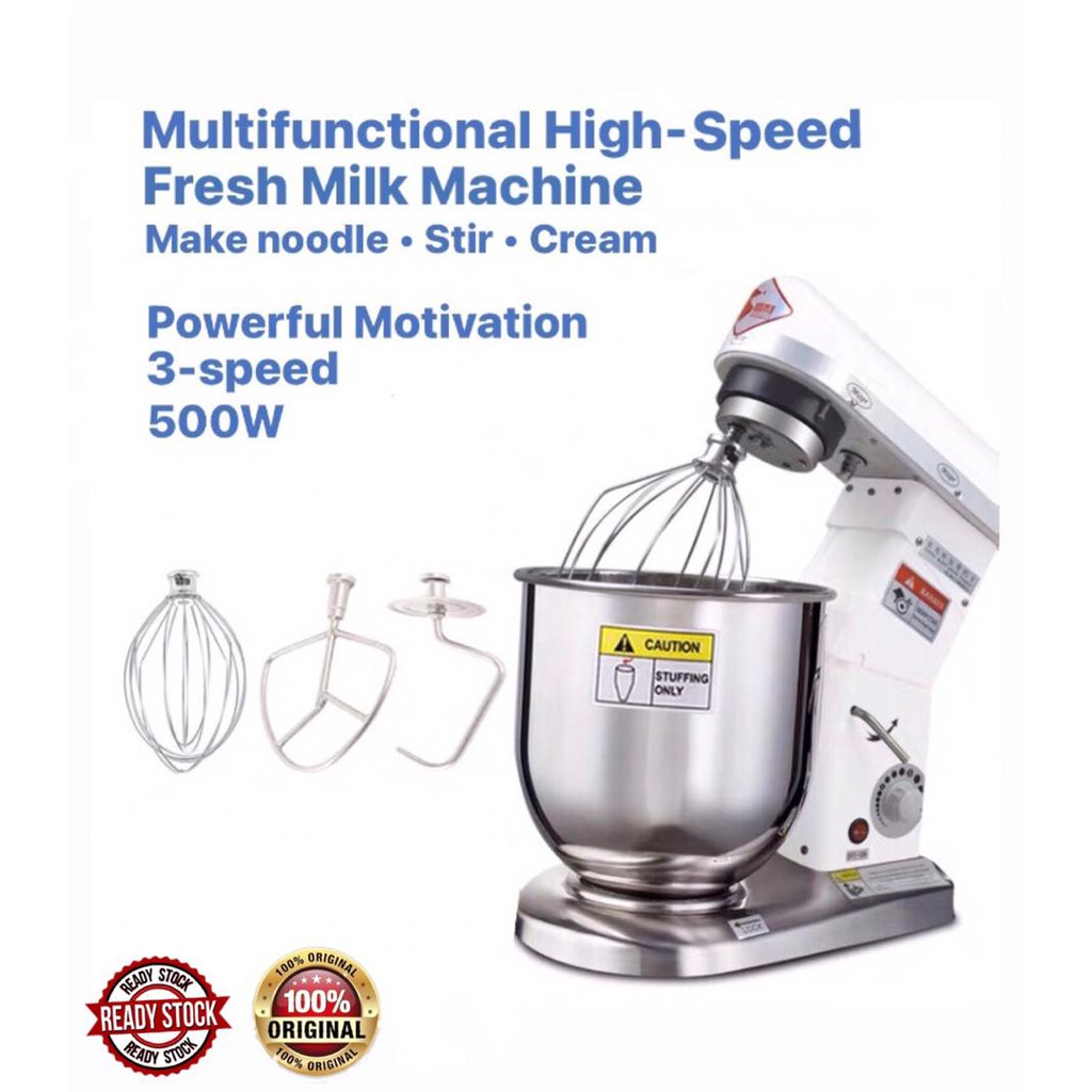𝐊𝐈𝐓𝐂𝐇𝐄𝐍 𝐏𝐑𝐎 | Multifunctional High-Speed Stand Mixer 5L/7L/10L | Shopee ...