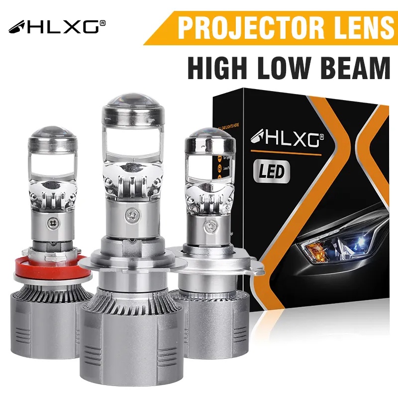 180000LM H7 H11 H4 Projector Lens LHD/RHD Canbus BI Led HB3 HB4 9005 ...