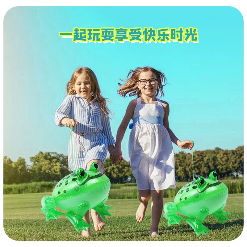 Influencer Frog Balloon Wholesale Inflatable Frog Luminous Toad Frog ...