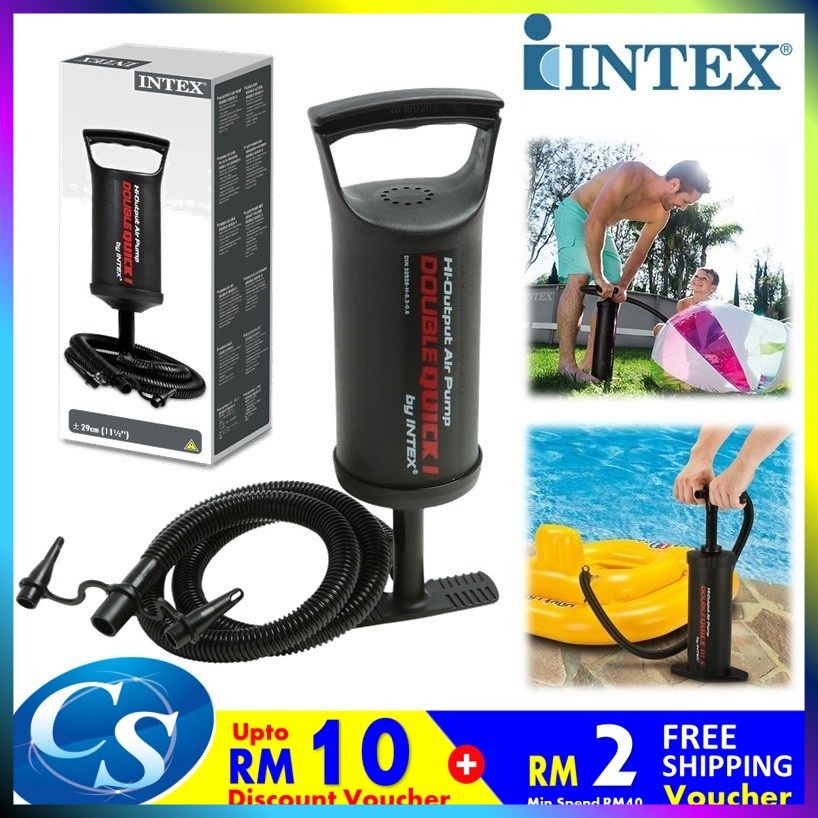🔥🔥 INTEX 68612 Air Inflatable Hand Pump Air mattress Inflatable Sofa ...