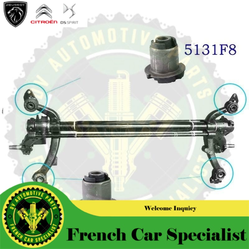 Rear Axle Bush For 206 207 1.6cc 5131F8 513194 | Shopee Malaysia