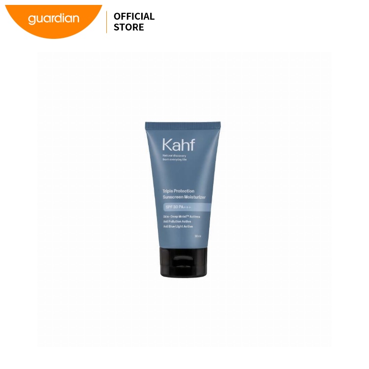 Kahf Triple Protection Sunscreen Moisturizer Spf30 Pa+++ 30Ml | Shopee ...