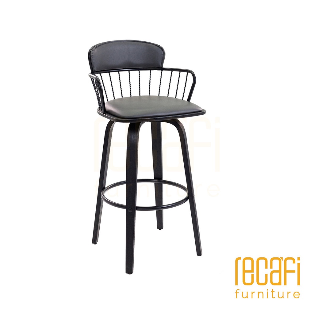 Recafi Furniture Rigo Bar Stool | Stool Chair | High Chair | Bar stool ...
