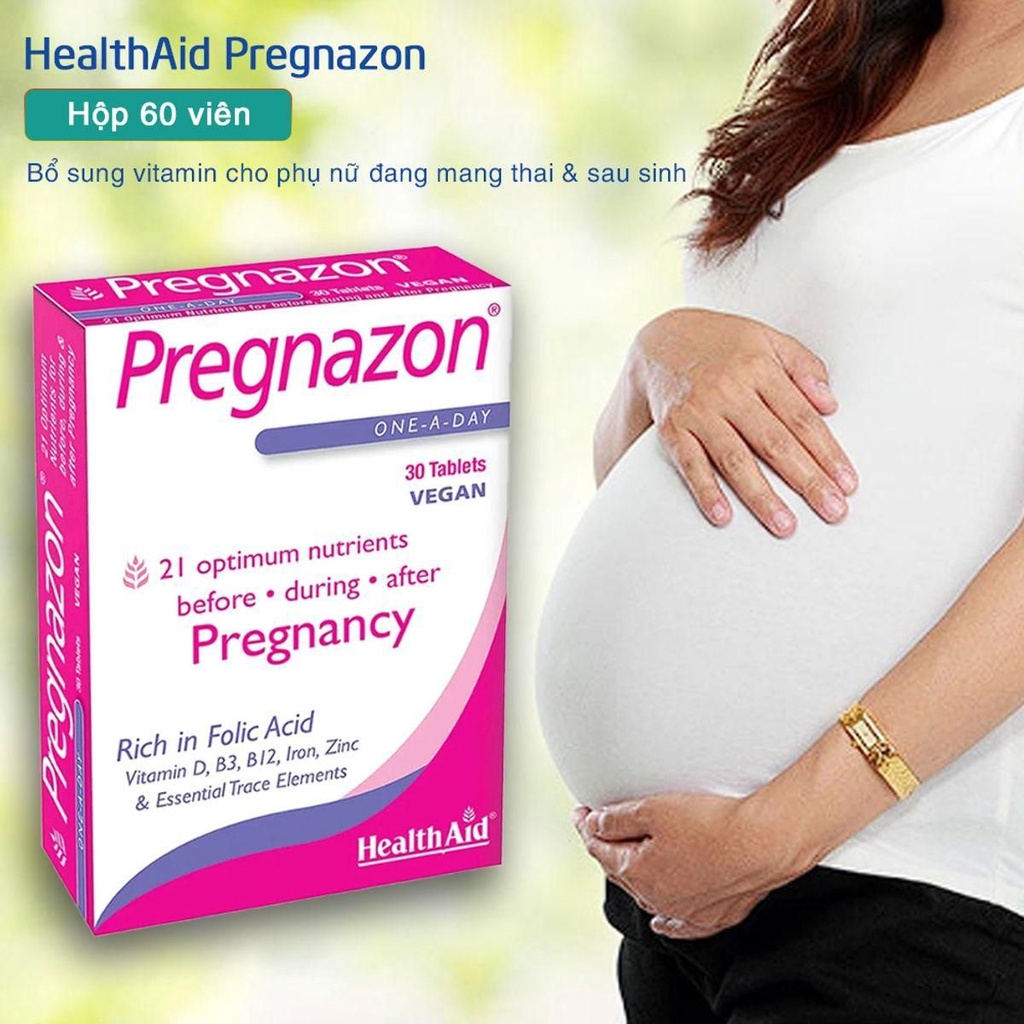 Dr.dung - Pregnazon - Multivitamin For Mother & Baby Before, After ...
