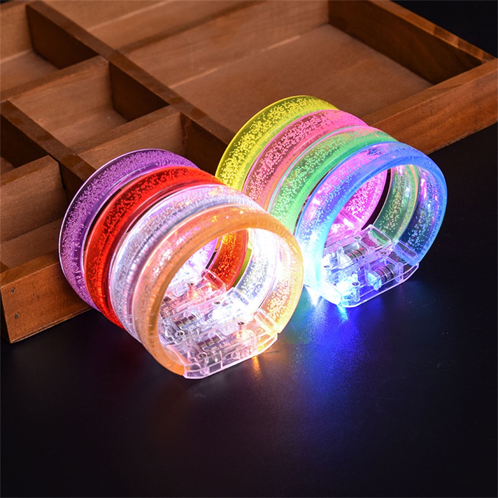LED Wristband, Light Up Bracelets LED Armbands, Flashing Sports ...
