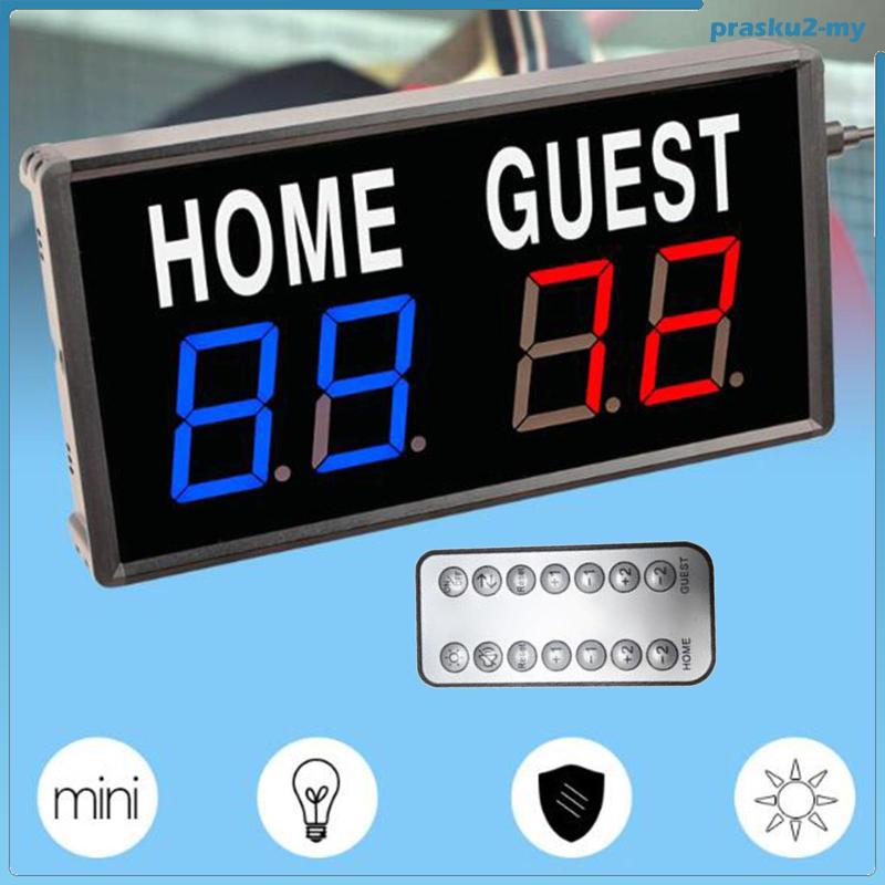 [PraskuafMY] Digital Scoreboard Scoring Mini Electronic Scoreboard LED ...