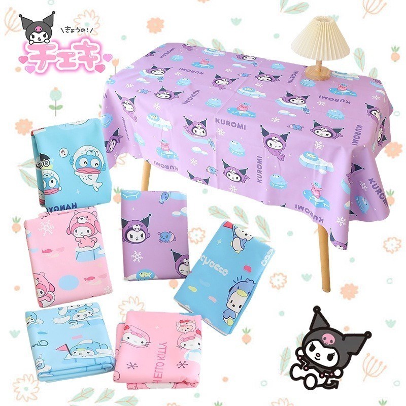 Sanrio Tablecloth Happy Birthday Party Decorations Cartoon Cinnamoroll ...