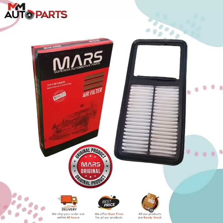 🚨 MARS 🚨 AIR FILTER FOR PERODUA AXIA 2014-2018 (17801-BZ100) | Shopee ...