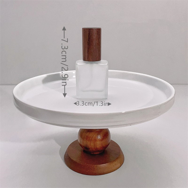 Frosted Glass Spray Bottle Empty Refillable Perfume Atomizer Container ...