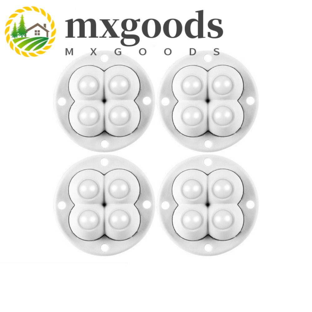 MXGOODS Universal Pulley Mini Self-Adhesive Rotating Wheel Roller Wheel Swivel Caster Skate ...