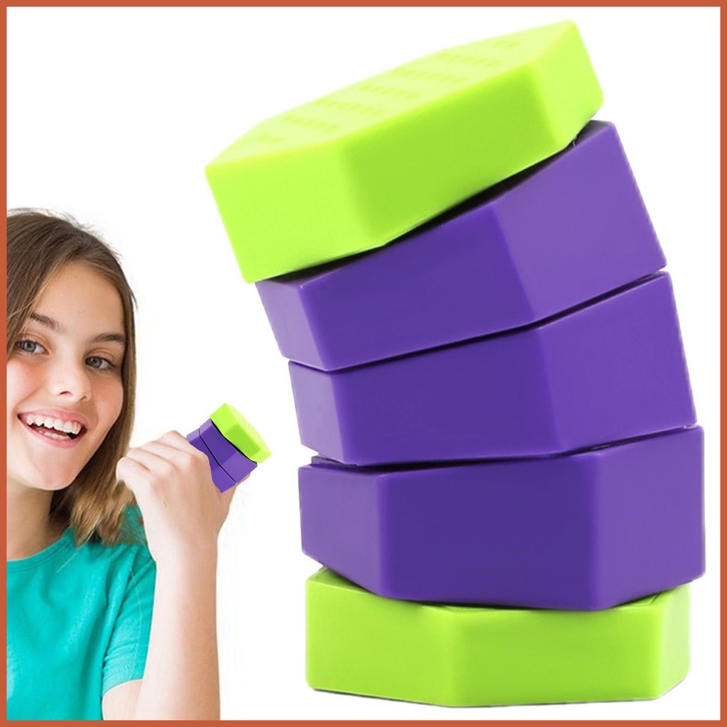 Rotating Fidget Toys Creative Boys Fidget Block Toy Funny Twisting ...