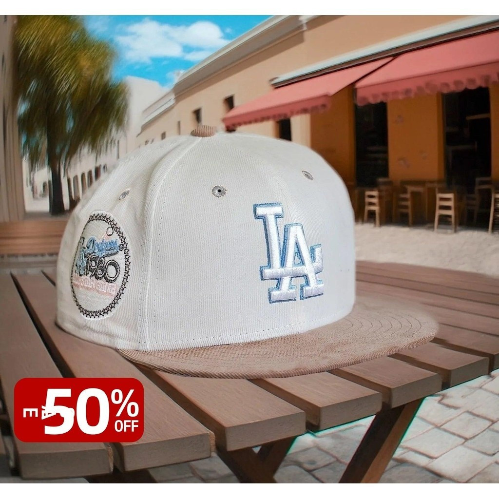 MLB Los Angeles Dodgers Stadium Baseball Cap Fully Enclosed Hip-hop ...