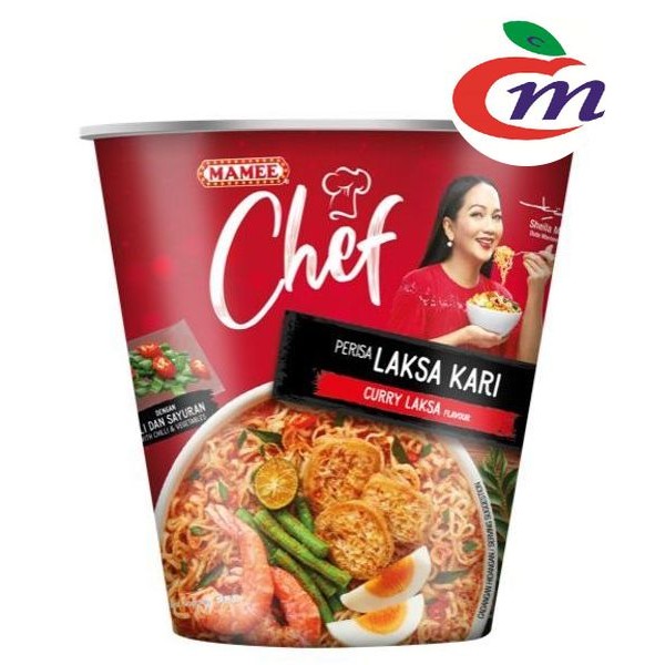 Mamee Chef Curry Laksa Cup 72g | Shopee Malaysia