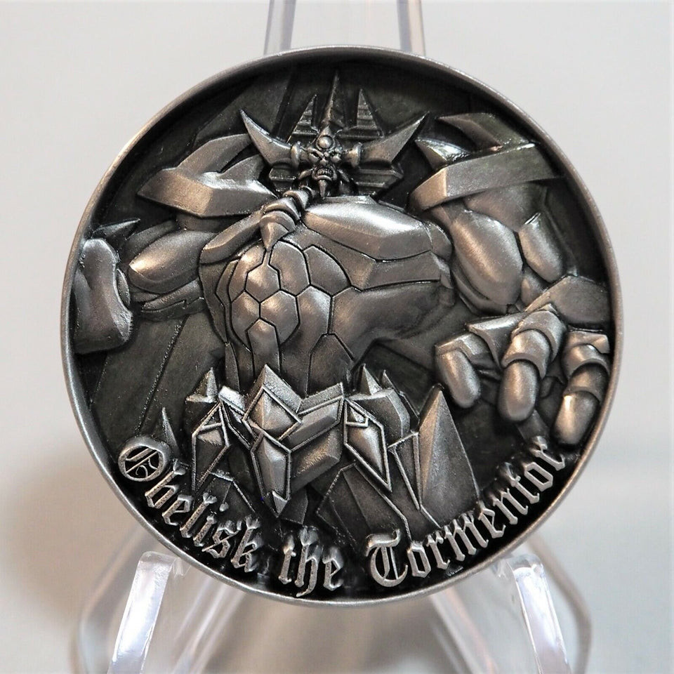 Yu-Gi-Oh yugioh Obelisk the Tormentor 20th Anniversary Coin Medal ...