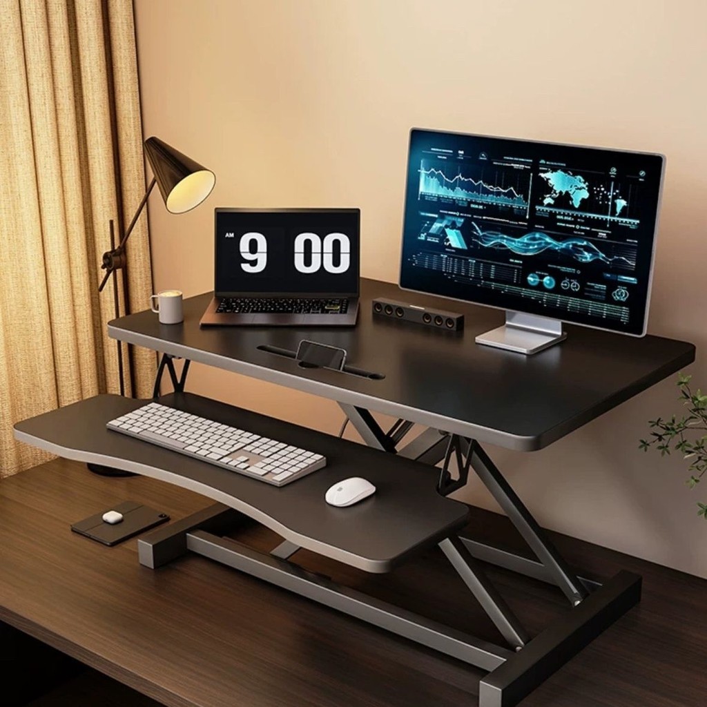 Standing Lift Computer Stand Table Workbench Laptop Desktop Computer ...