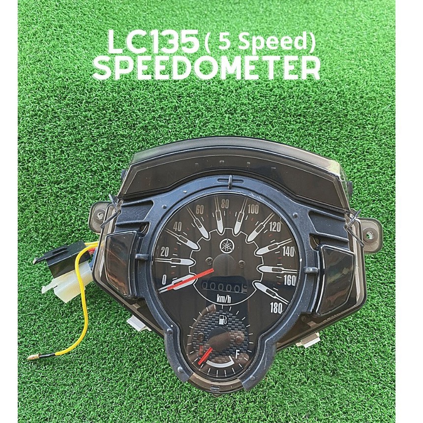 YAMAHA LC135 55C 5SPEED METER ASSY 0 SPEEDOMETER SPEEDO NEW 5S 5 SPEED ...