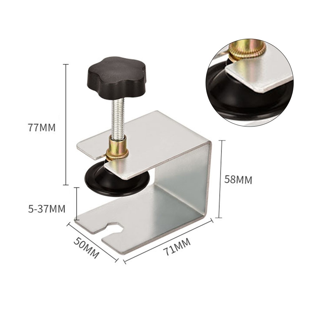 [HOT] 1x Heavy Duty Stainless steel Drawer Front Clamp C Clamps for ...