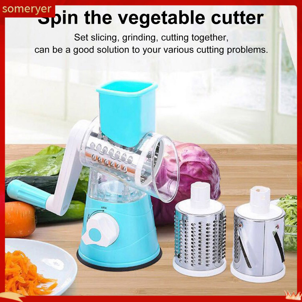 someryer| Vegetable Cutter Hand-cranked Vegetable Cutter Hand Crank ...