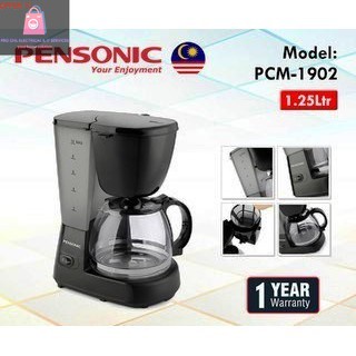 *2021* Pensonic PCM-1902 Electric Coffee Maker 750W 1.25L MESIN ...