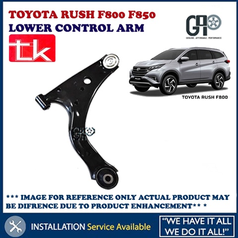 TOYOTA RUSH F800 F850 2018-2023 TK FRONT LOWER CONTROL ARM | Shopee ...