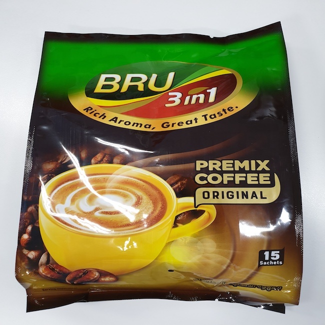 Bru Premix Cofee 3 IN 1 15 Sachet | Shopee Malaysia