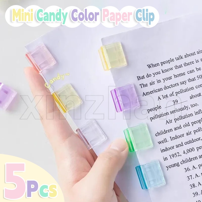 Transparent Plastic Staples Paperclip / School Office Stationary ...