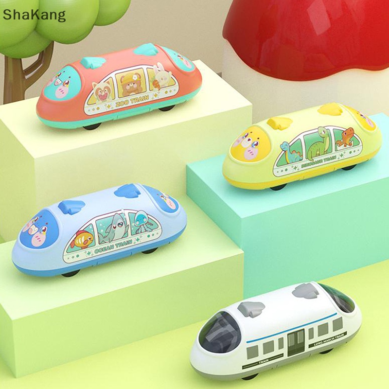 SKMY Cute Double Pullback Circuit High Speed Train Forward Backward ...
