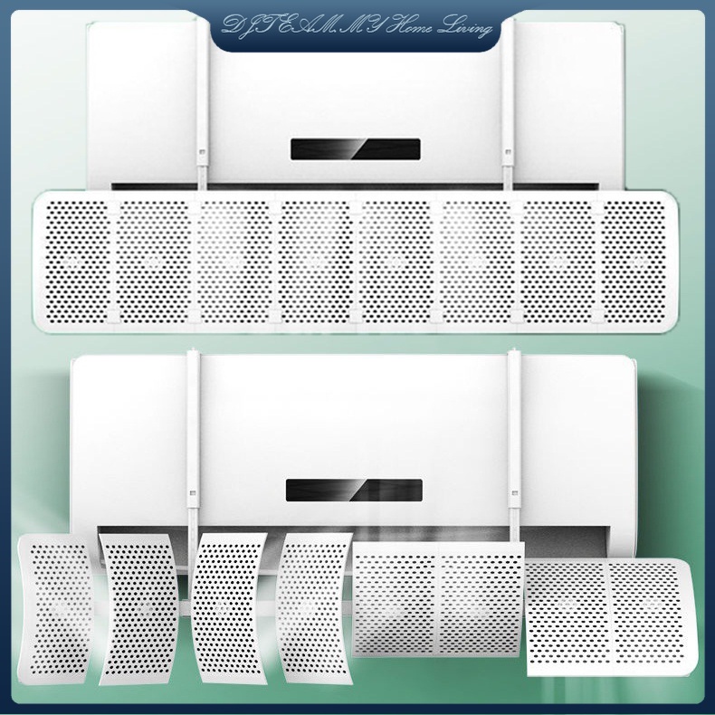 【Ready Stock】8 Leaf Adjustable Air Conditioner Wind Deflector ...