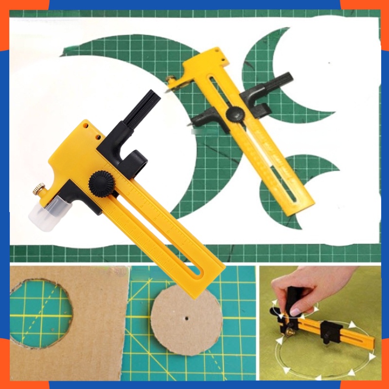 Cutting Round Rotary Circle Cutter Circular Cutter Compass Cutter Cut ...