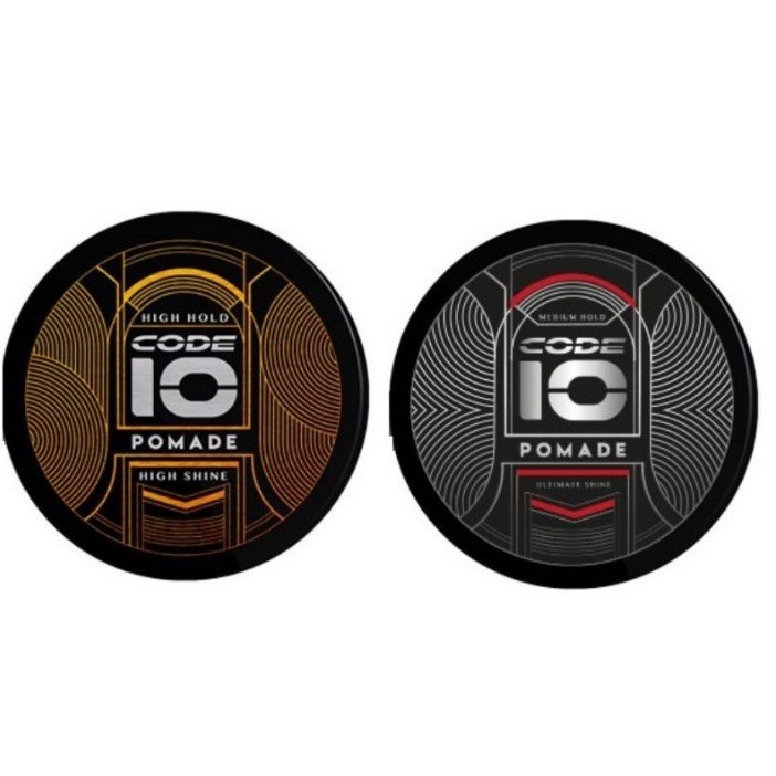 Code 10 Pomade 60g (Medium Hold | Medium Hold) | Shopee Malaysia