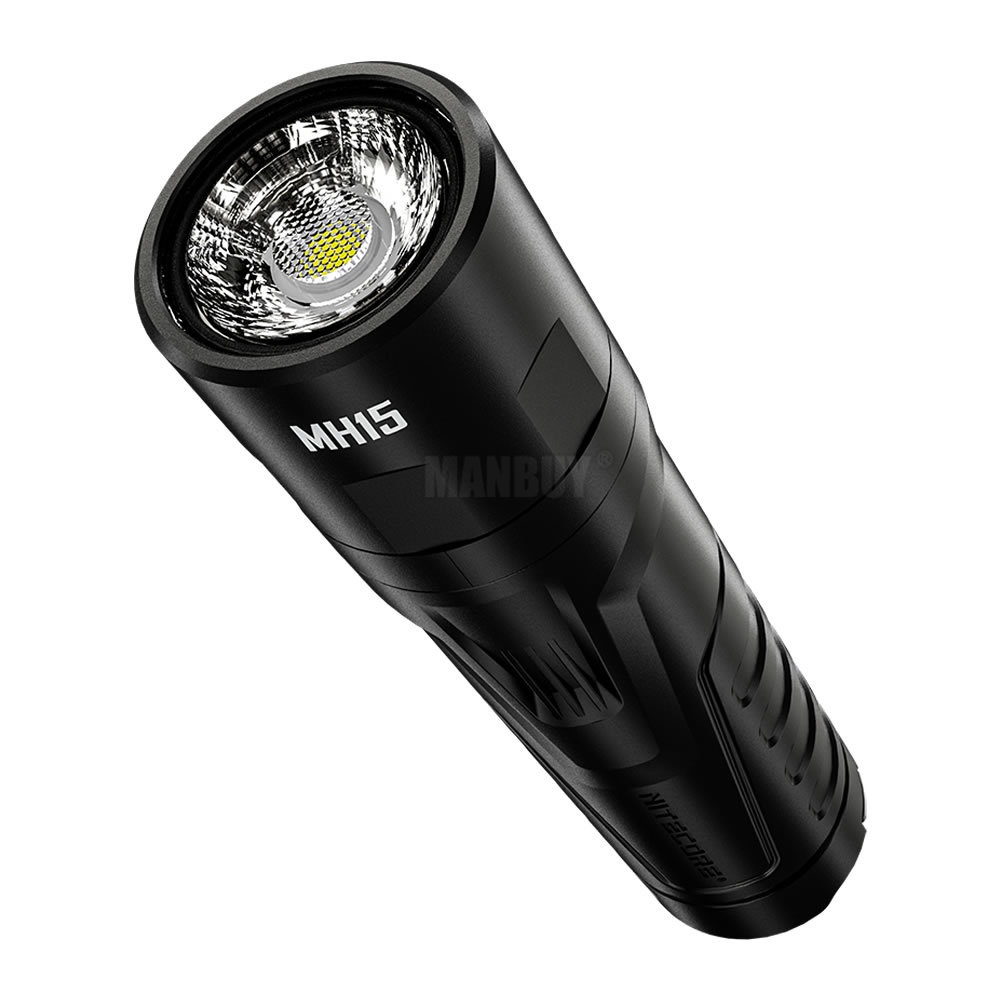 Nitecore MH15 2000 Lumens 2-in-1 High Performance Compact Flashlight ...