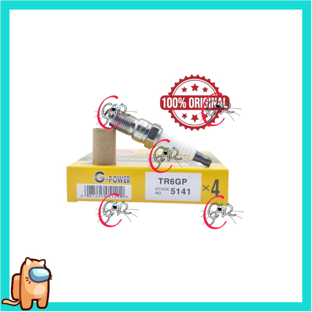 (TR6GP) NGK SPARK PLUG G-POWER PLATINUM PROTON GEN2 PERSONA BLM FL FLX ...