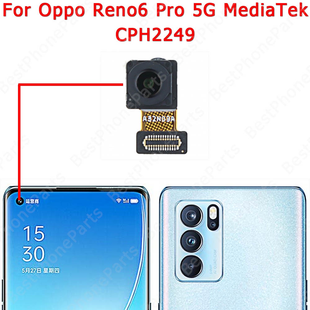 Selfie Rear Camera For OPPO Reno5 Reno6 Reno 5 6 Pro 5G Front Back View ...