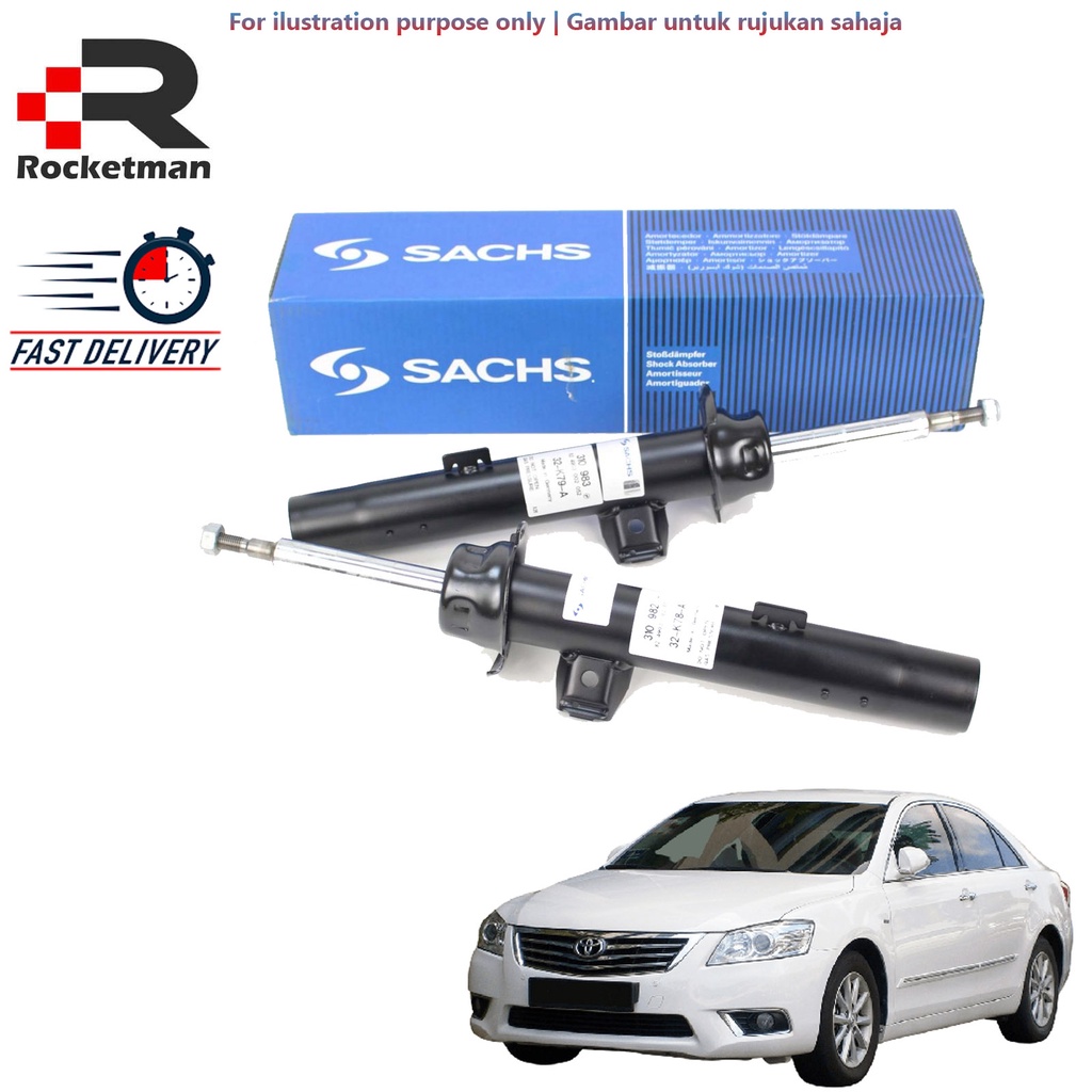 SACHS SHOCK ABSORBER TOYOTA CAMRY ACV41 ACV40 2007-2012 (2PCS) | Shopee ...