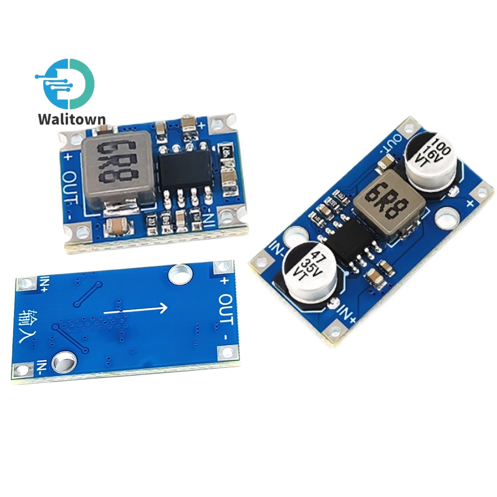 DC 6-30V Step Down to 5V 9V 12V 3A Buck Converter Mini Voltage ...