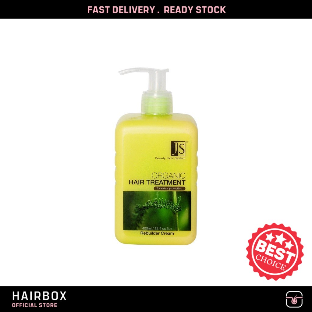 JS Organic Hair Treatment - Rebuilder Cream (J111) - 400ML (HB ...