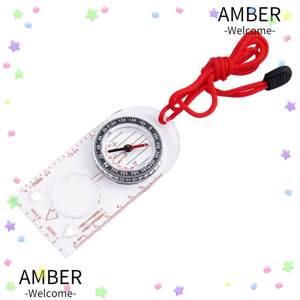 AMBER1 Orienteering Navigation, Multi-function Portable Map Ruler ...
