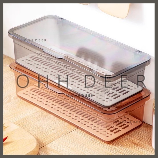 Transparent Dustproof Covered Plastic Storage Box Plastic Tray with Lid ...
