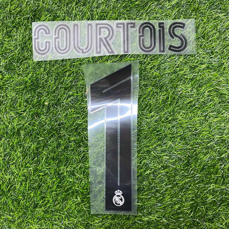 Nameset courtois real gk nns for jersey | Shopee Malaysia