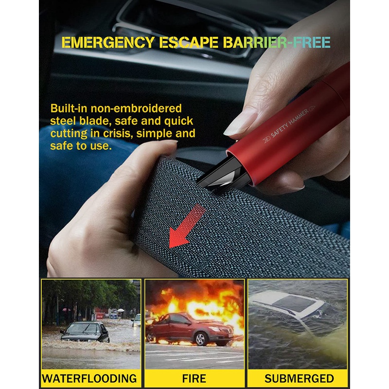 Tukul Keselamatan Kereta Pemecah Kaca Kereta Peralatan Kecemasan ...