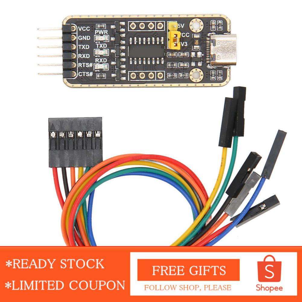 Alwaysonline USB To UART Ttl Adapter For CH343G Chip 3.3V/5V Output Type C Interface Serial ...