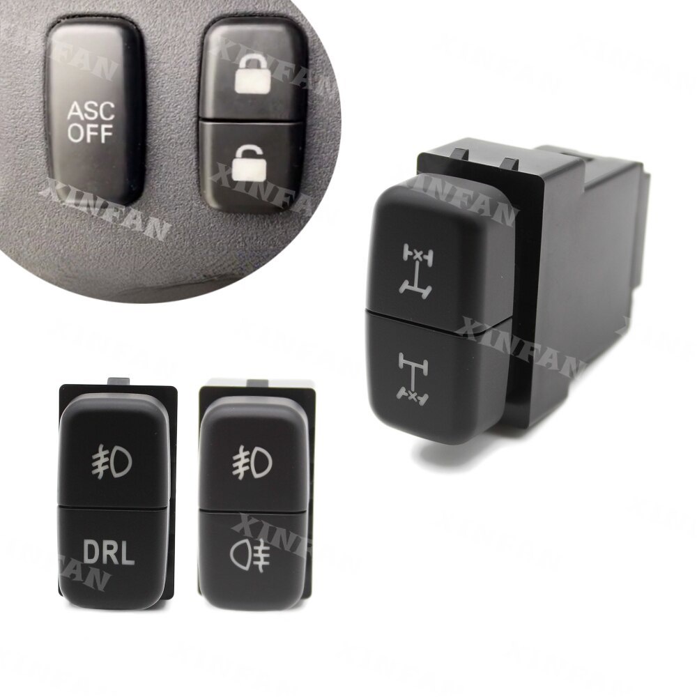 XINFAN For Mitsubishi Lancer EX Pajero V73 V93 V97 Dual Switch Car DRL ...